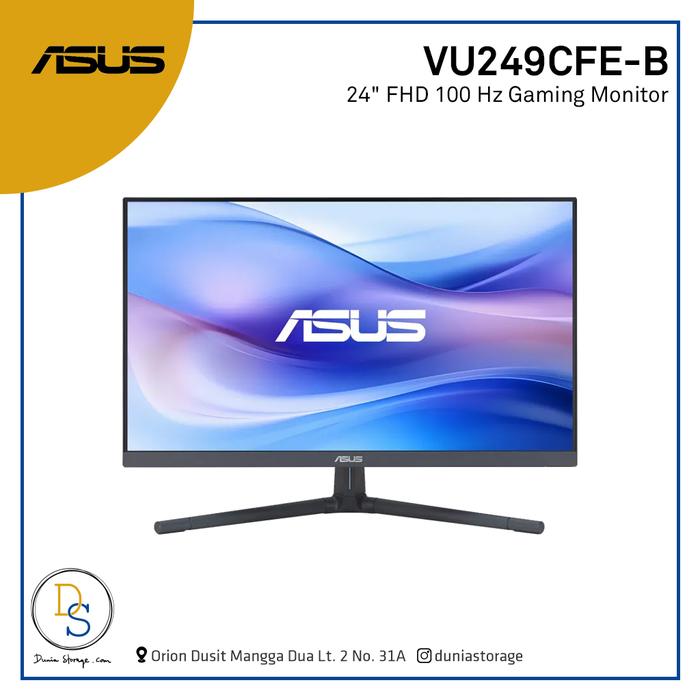 Promo ASUS VU249CFE-B Eye Care Gaming Monitor 23.8 Type-C, FHD, IPS ...