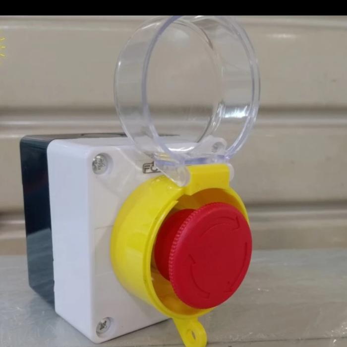 Jual Emergency Stop + Box + Cover emergency stop 22mm - Jakarta Pusat ...