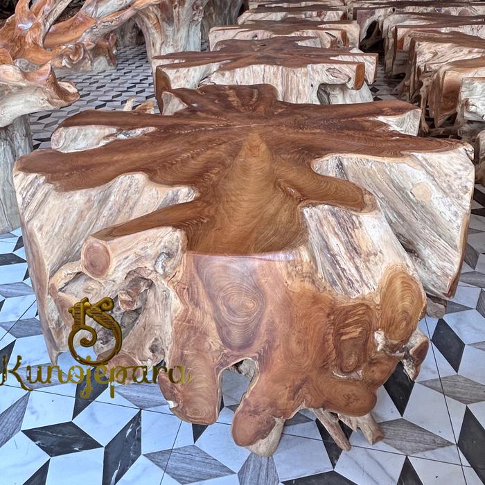 Jual Meja tamu kayu jati solid utuh, meja tera antik, meja kopi, meja ...