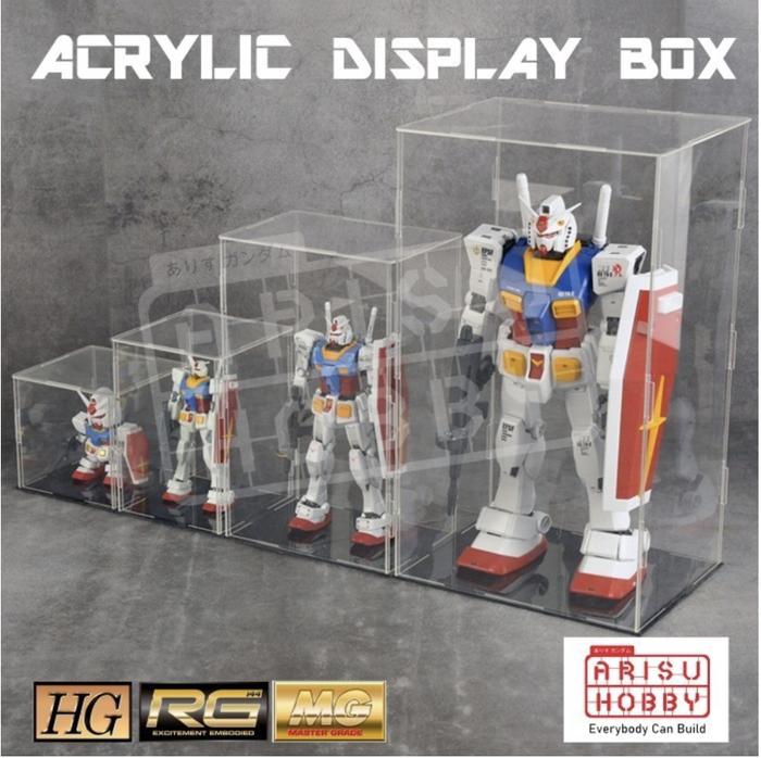 Jual Acrylic Display Box Model Kit Pajangan Kotak Mainan Universal SD HG RG MG PG 1/144 1/100 ...