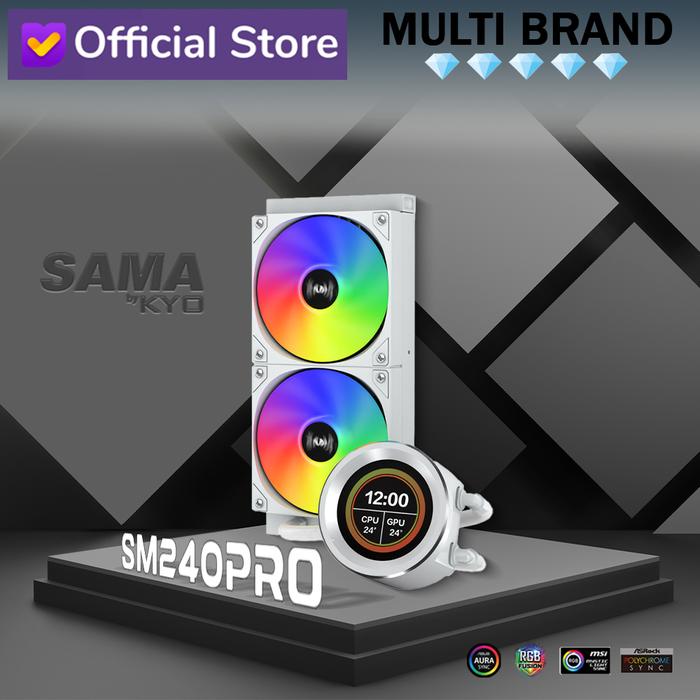 Jual KYO SAMA SM240PRO 2.8" inch ARGB AIO Liquid Cooling LCD DISPLAY ...