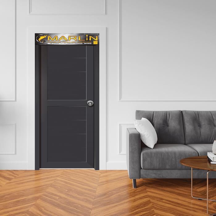 Jual PINTU MARLIN UPVC - HITAM // PINTU KAMAR // PINTU KAMAR MANDI ...