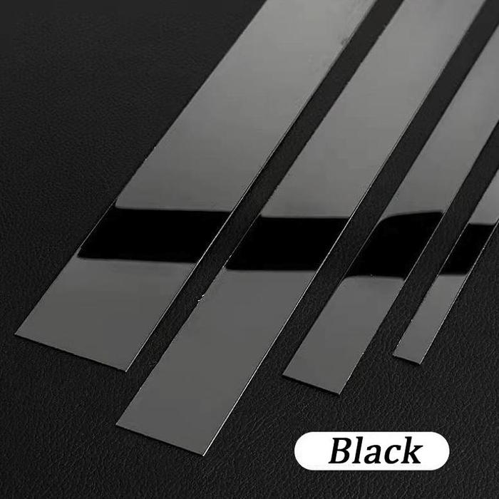 Jual 3M/5M List Plat Strip Mirror Gold / Stainless SS201 Steel Flat ...