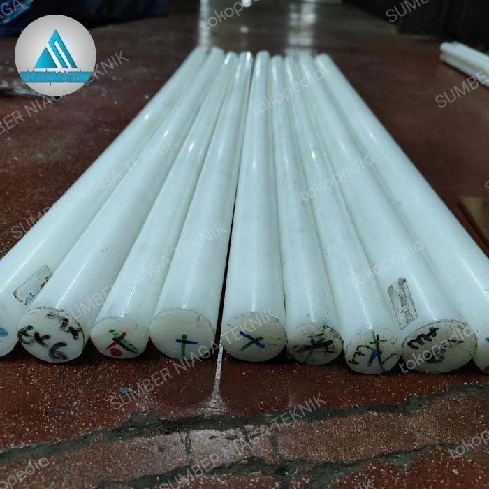 Jual Nylon rod PE batangan putih 50 mm x 1 meter - Jakarta Barat - SUMBER NIAGA TEKNIK | Tokopedia