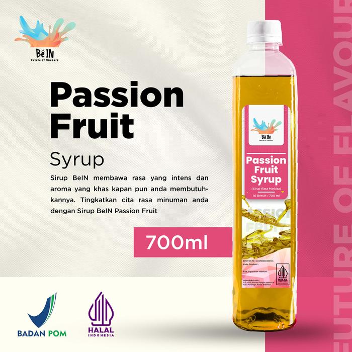 Jual BeIn Passion Fruit Syrup - Sirup Rasa Markisa 700 ml - Kota Madiun ...