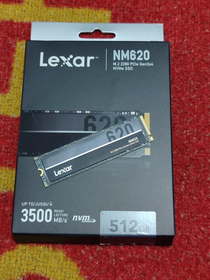Jual Lexar NM620 512GB NVMe PCIe 3.0 SSD M.2 2280 Gen 3 x 4 3500 Mb/s ...