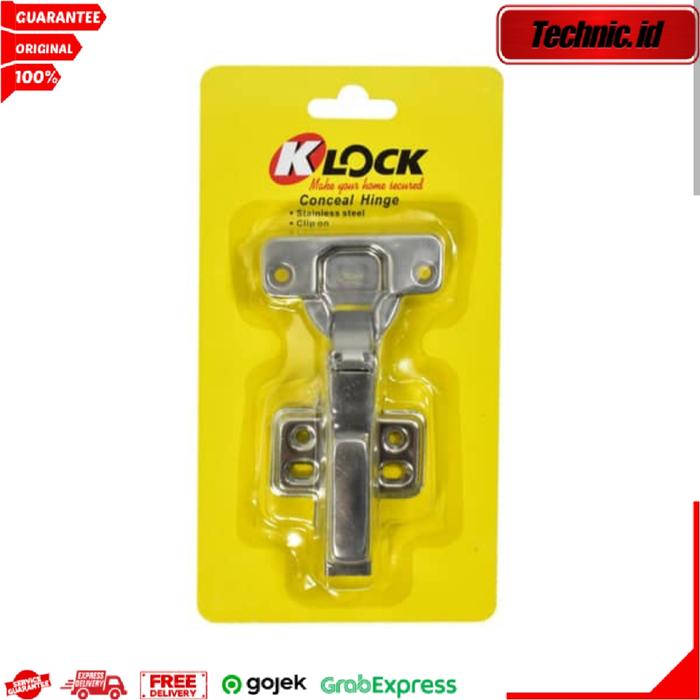 Jual K-lock Engsel Kabinet Hinge Full Overlay Engsel Pintu Lemari Dan ...