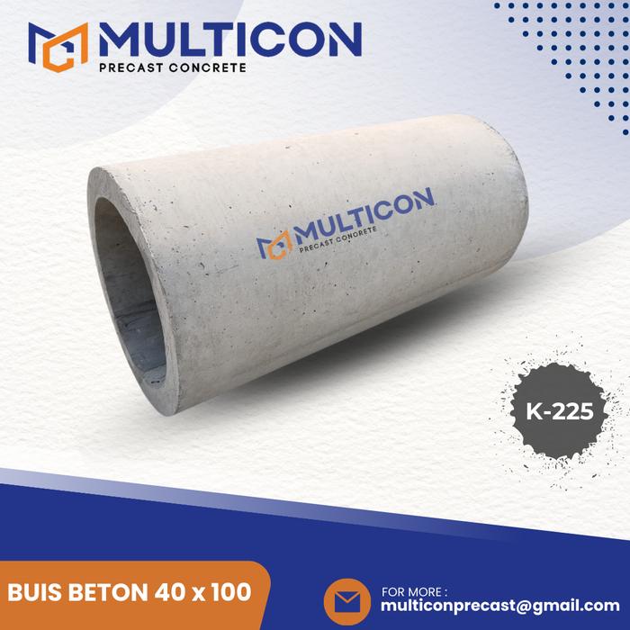 Jual BUIS BETON 40x100 K-225 (bulat) Gorong², saluran - Kab. Bogor - multicon precast | Tokopedia
