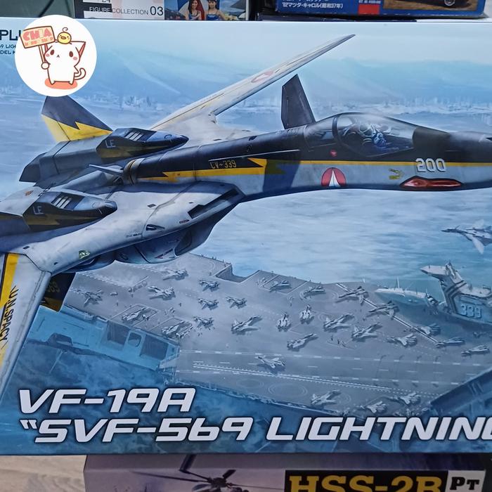 Jual macross plus vf-19a svf-569 lightnings (fighter) hasegawa 1/48 model kit - Kota Tangerang ...