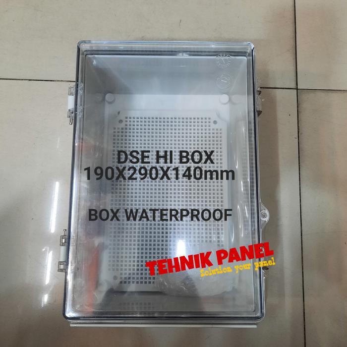 Jual Box panel DSE HI BOX 190x290x140/box panel fiber glass waterproof ...