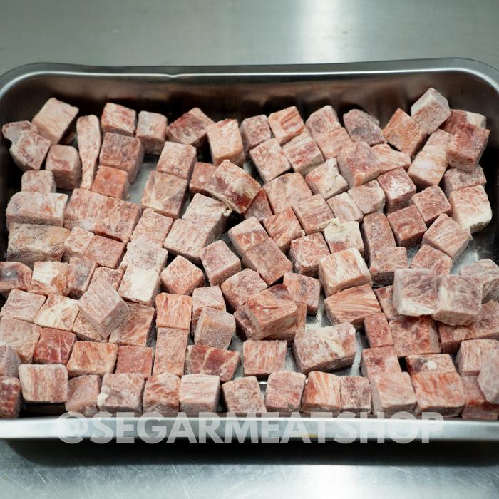 Jual Saikoro Wagyu 1kg/pack - Beef Meltik Cube Premium Steak - Jakarta ...