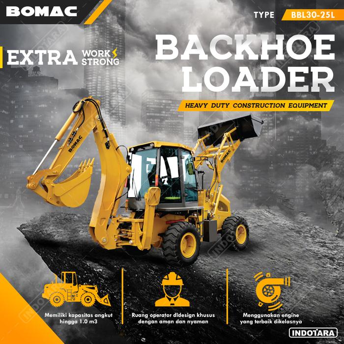 Promo Bomac Backhoe Loader BBL30-25L Cicil 0% 3x - Kab. Tangerang - PT ...