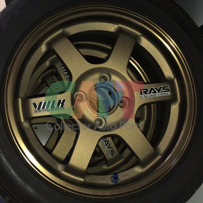 Jual Velg Volk Rays TE37 OG Ring 15 PCD 4x100 Lebar 7 ET 35 RARE SPEC ...