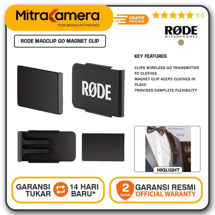 Jual Rode MagClip GO Magnet Clip for the Wireless GO - Jakarta Selatan ...