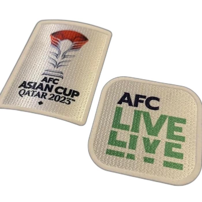 Jual AFC Asian Cup Qatar 2023 Patch Original Player Size Piala Asia Badges Patches AFC Live ...