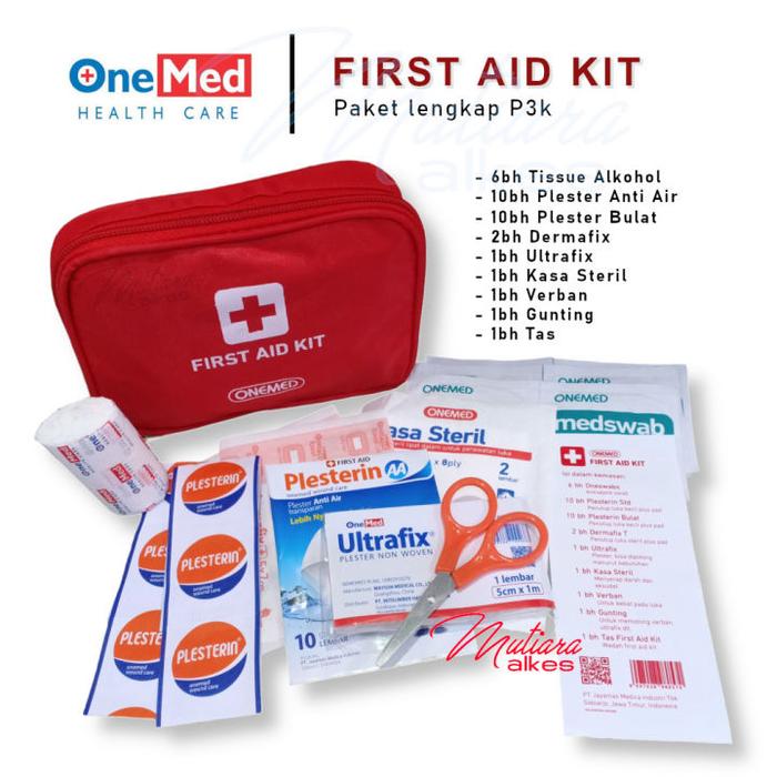 Jual Kotak P3K Lengkap First Aid Kit Bag Pouch Travel Tas Obat Mobil ...
