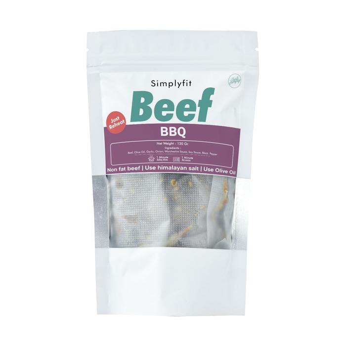 Jual Simplyfit Marinated Beef (Lean Beef / Non Fat Beef) High Protein ...