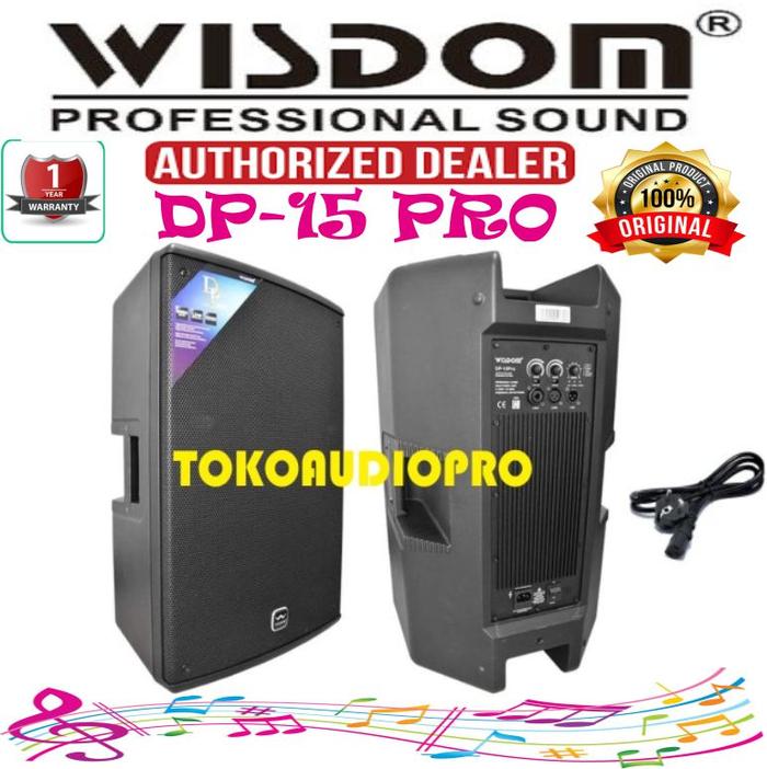 Jual Speaker Aktif Wisdom DP15 Pro 15" Speaker Aktif Wisdom DP-15pro - Jakarta Pusat ...