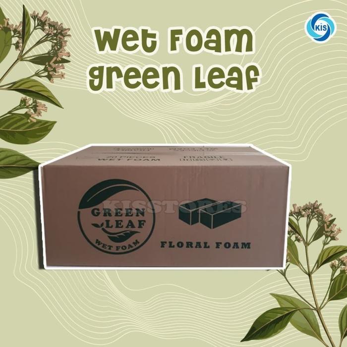 Jual wet floral foam busa bunga basah oasis bunga bucket bunga hias ...