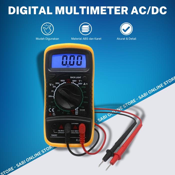 Jual MINI DIGITAL MULTIMETER AC/DC VOLTAGE TESTER - Jakarta Barat ...