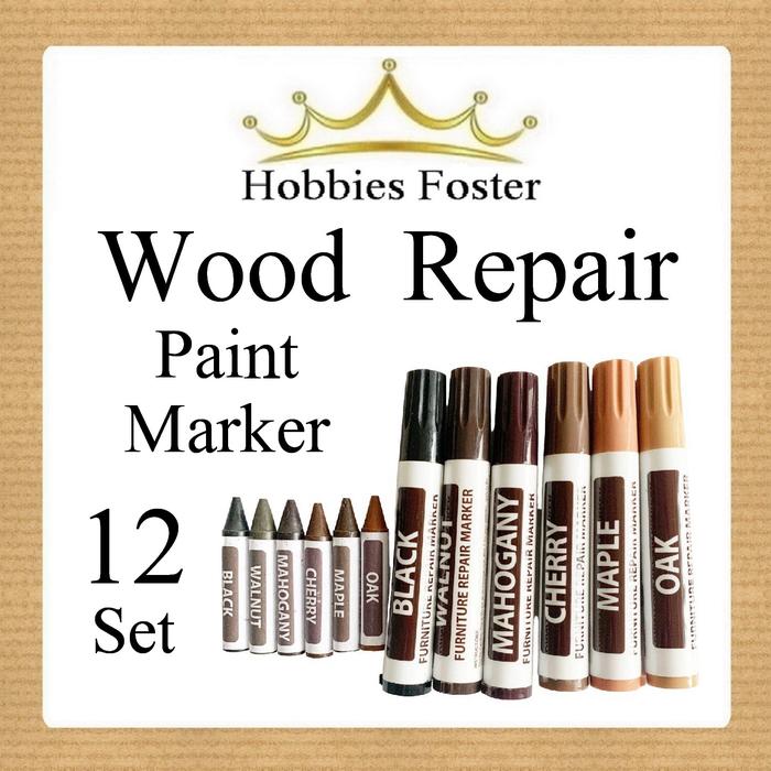 Jual Paint Wood Marker Pewarna Kayu Reparasi Wood Repair Sticks Marker ...