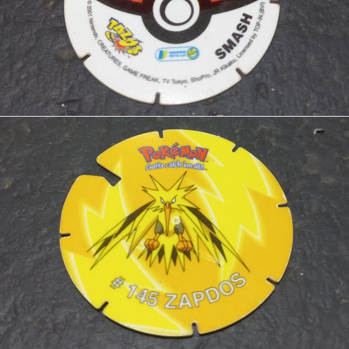 Jual Tazos Pokemon Smash Plastik Rare Vintage Original 2001 Edisi ...