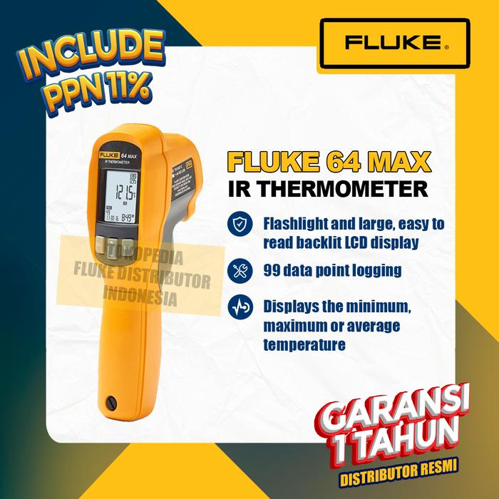 Jual Fluke 64 MAX IR Thermometer - Jakarta Barat ...