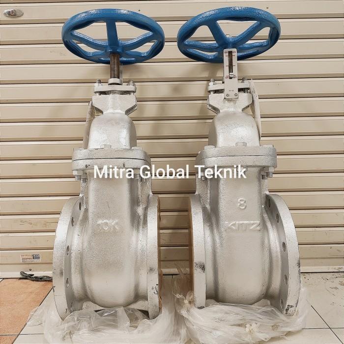 Jual Gate Valve Kitz Cast Iron 4" Inch / DN100 Flange JIS 10K - Jakarta Barat - Mitra Global ...