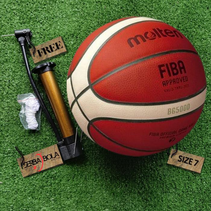 Promo bola basket molten bg4500 bg5000 gg7x size 6 dan 7 basket kulit ...