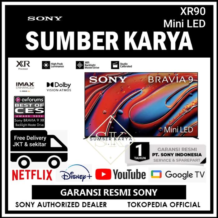 Promo SONY BRAVIA 9 K-85XR90 UHD 4K Mini LED Smart Google TV 85 inch 85XR90 Android Dolby Atmos ...