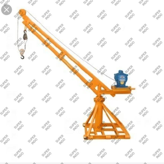 Jual DEREK LISTRIK / MINI CRANE 500 KG monkey lift machine 500kg ...