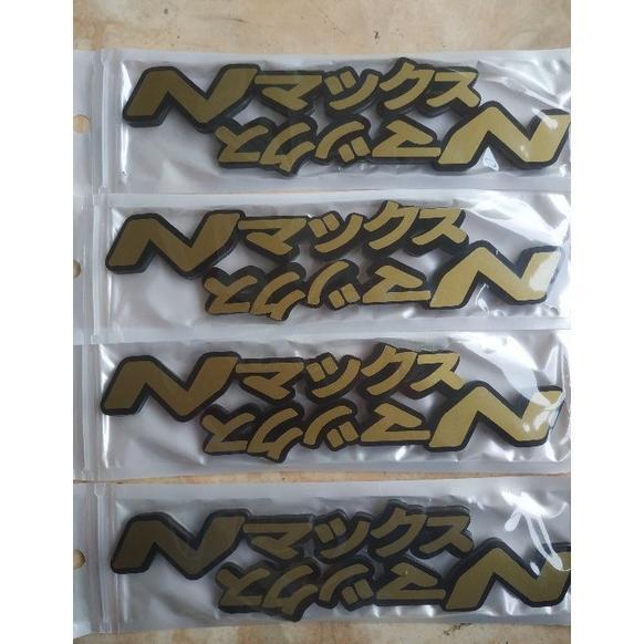 Jual 2 PCS EMBLEM NMAX + 2 PCS 155 LOGO NMAX JAPAN 155 3D BUKAN STIKER ...