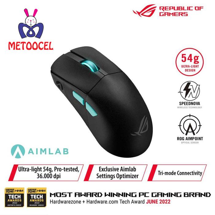 Promo Asus ROG Harpe Ace Aim Lab Edition Gaming Mouse 54g Ultra-Lightweight Cicil 0% 3x - Kota ...