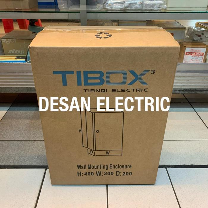 Jual Tibox Sheet Steel Box Panel Besi Size 400x300x200 mm Type T-4030/ ...