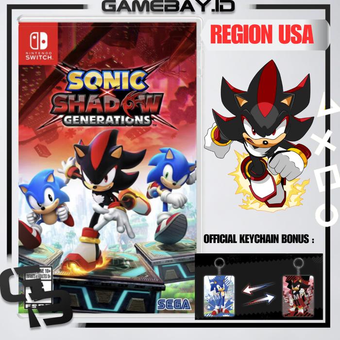 Promo Nintendo Switch Sonic x Shadow Generations / Sonic Shadow ...