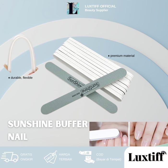 Jual BUFFER SUNSHINE/PACKS ISI 10| Manicure Pedicure File| Alat ...
