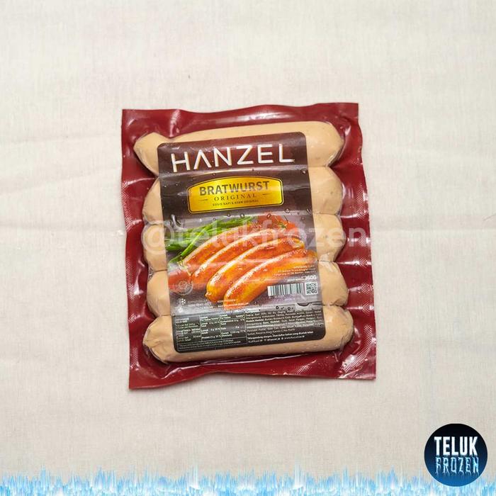 Jual Hanzel original bratwurst 360 gr / sosis sapi hanzel ori premium ...