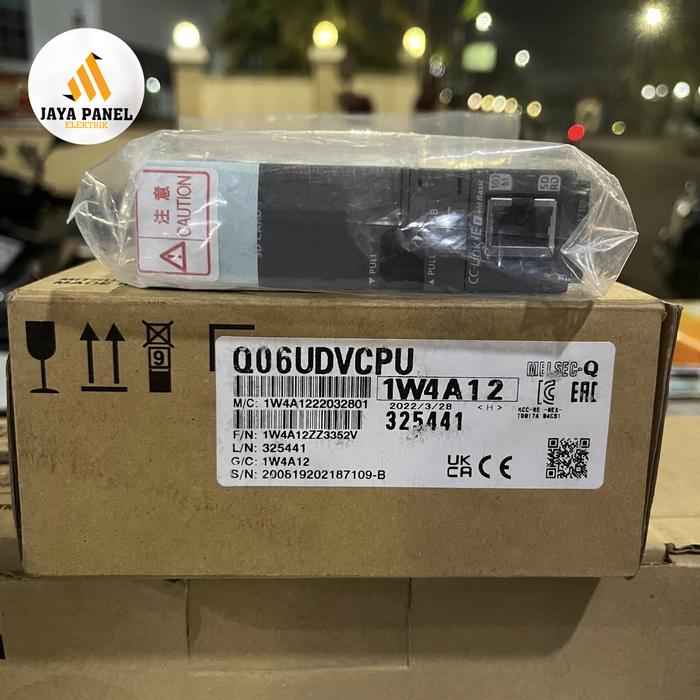 Jual PLC MITSUBISHI Q06UDVCPU ORIGINAL - Jakarta Pusat - Jaya Panel Elektrik | Tokopedia