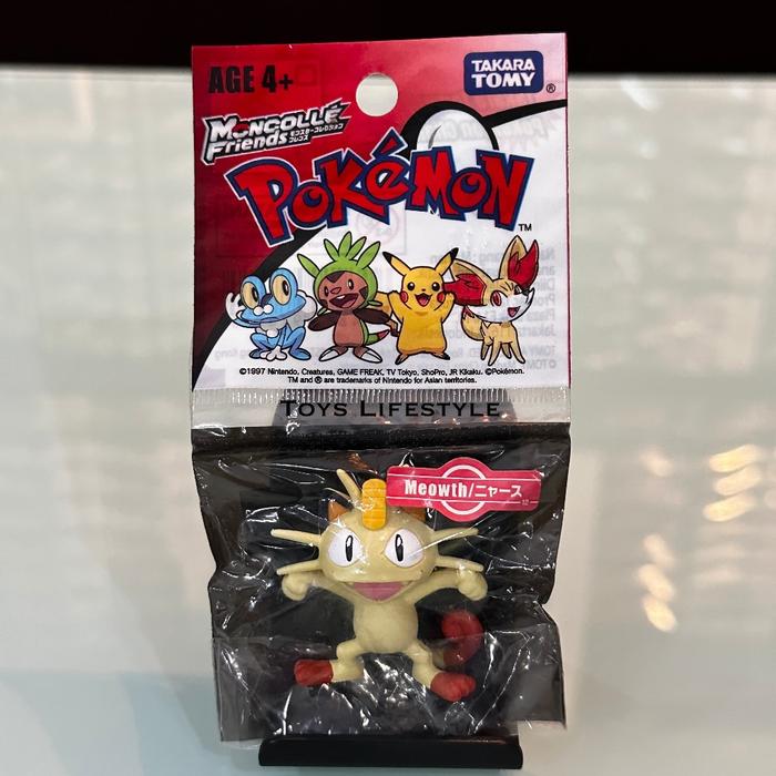 Jual Pajangan Pokemon Takara Tomy Moncolle Friends Original - Meowth ...
