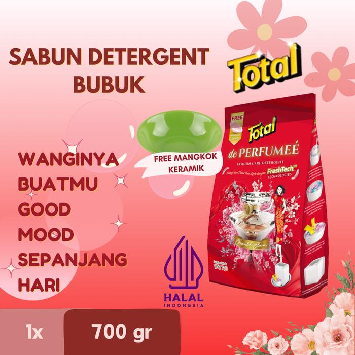 Promo Sabun Detergent Bubuk Total de Perfume Oriental Bloom 700gr ...