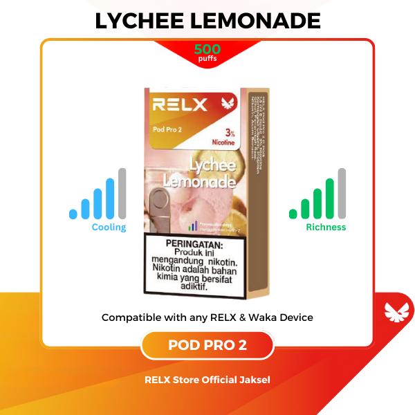 Jual RELX Pod Pro 2 All Varian (Compatible relx/waka device) - Lychee ...