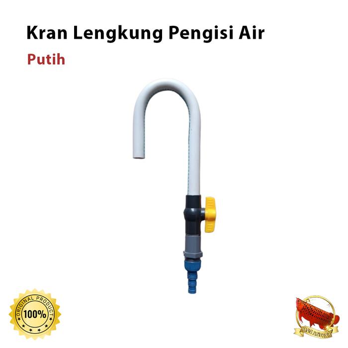 Jual KRAN Pipa Lengkung Isi Air Aquarium Tank Ikan Fish Aquarium ...