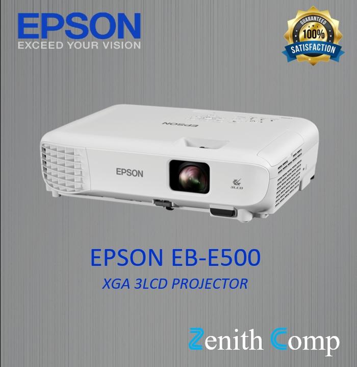 Jual EPSON EB e500 XGA 3LCD Projector - Kota Pekanbaru - Zenith ...