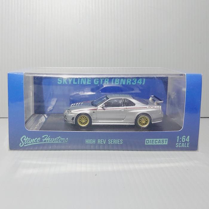 Jual Stance Hunters Nissan Skyline GT-R R34 Nismo Silver - Kota ...