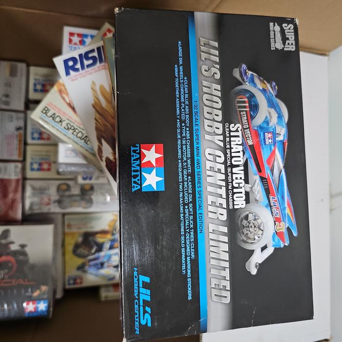 Jual Tamiya Strato Vector Clear Blue Special Lils Hobby - Kota Malang ...