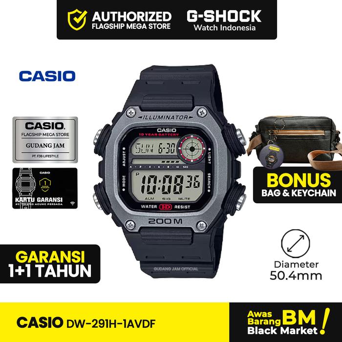 Promo Casio General DW-291H-1AVDF DW-291H DW-291 DW291H DW 291H Cicil 0 ...