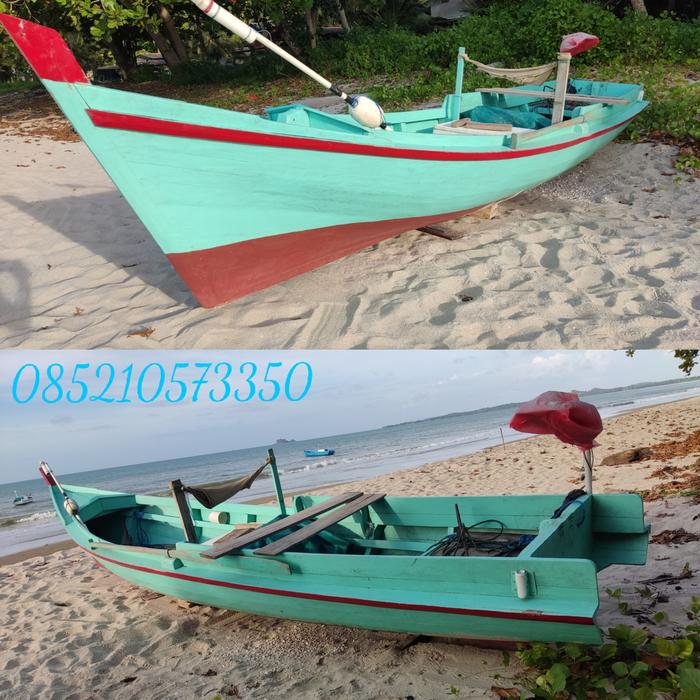 Jual Kapal Perahu Nelayan Wood Kayu 6M X 1.4 Sangat Jarang Pakai Mulus ...