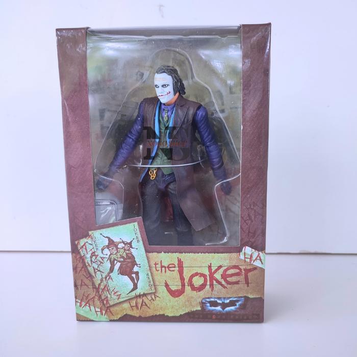 Jual Neca The Joker Heath Ledger Batman The Dark Knights DC Comics ...
