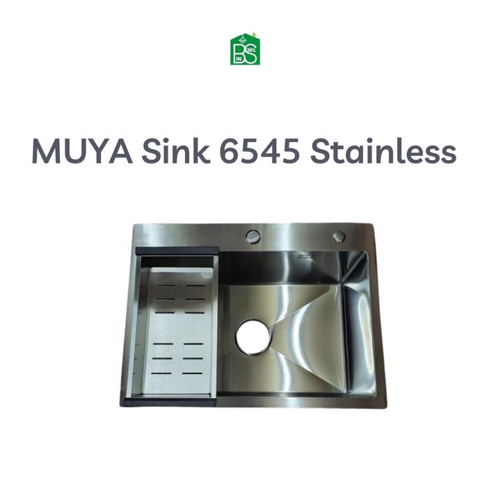 Jual KITCHEN SINK MUYA TYPE 5040, 6045, 6845 FULL SET - 6545 Stainless ...