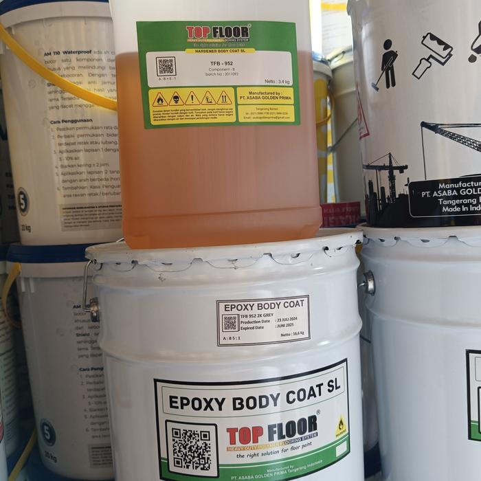Jual EPOXY LANTAI TOP FLOOR EPOXY BODY COAT SL GREY 20KG SET - Jakarta ...